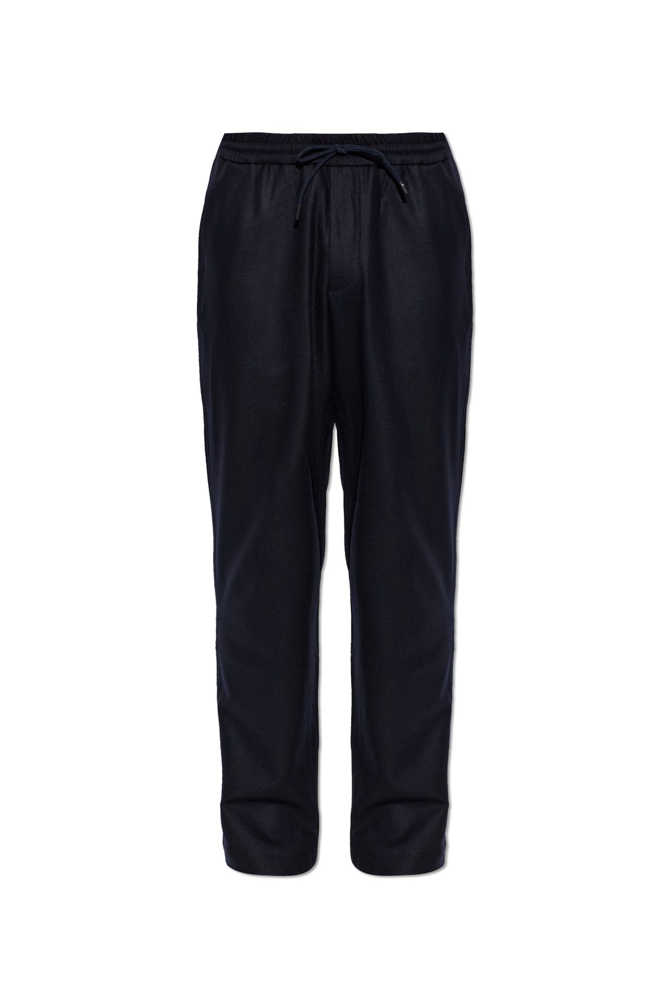 SEASE Sease Wool Trousers with Drawstring Waist